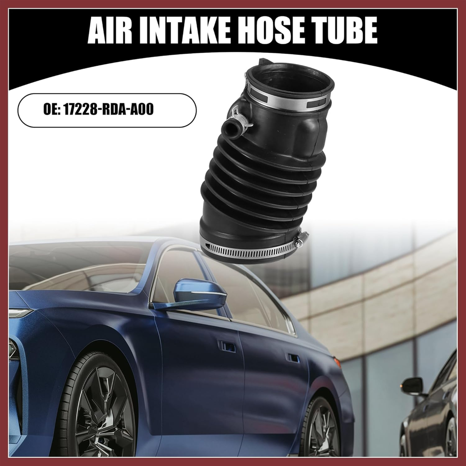 Air Cleaner Intake Hose Tube with Clamps 17228-RDA-A00 - Car Engine ...