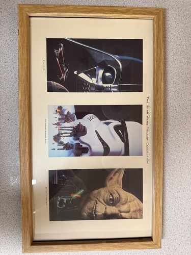 Star Wars 1995 Vintage Trilogy Collection Lithograph Poster 12x11 ...