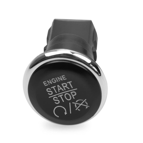 Metal Start Stop Button Black 1FU931X9AC Switch Replacement For ...