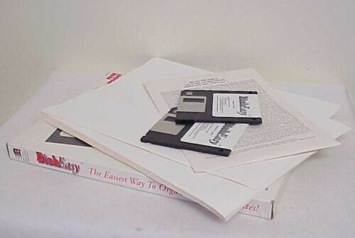 DISK EASY DISKETTE MANAGEMENT & LABELING SOFTWARE DISKEASY MICROSOFT ...