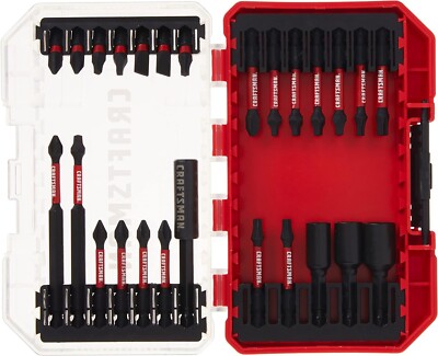 New CRAFTSMAN Impact-Rated Impact Driver Bit 26-PC w/ Case | eBay
