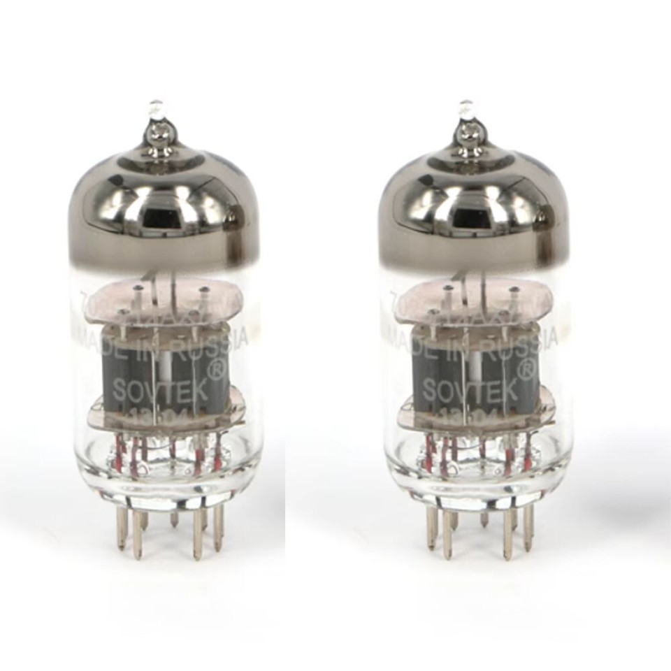 2pcs matched Audio Valve Vacuum Tube SOVTEK 12AX7WA replace 7025 6N4 ...