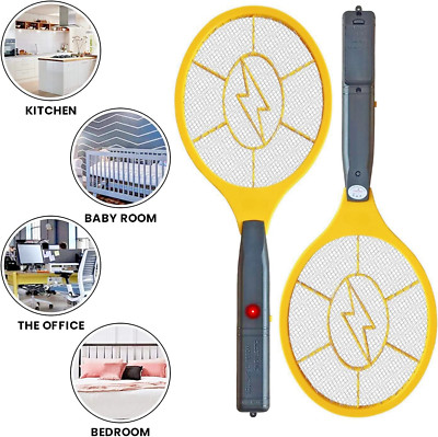 Electric Fly Insect Swatter Zapper - Mosquito Killer Wasp Trap Swat ...