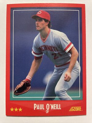 1988 Score Paul O'Neill #304 Cincinnati Reds MLB Mint | eBay