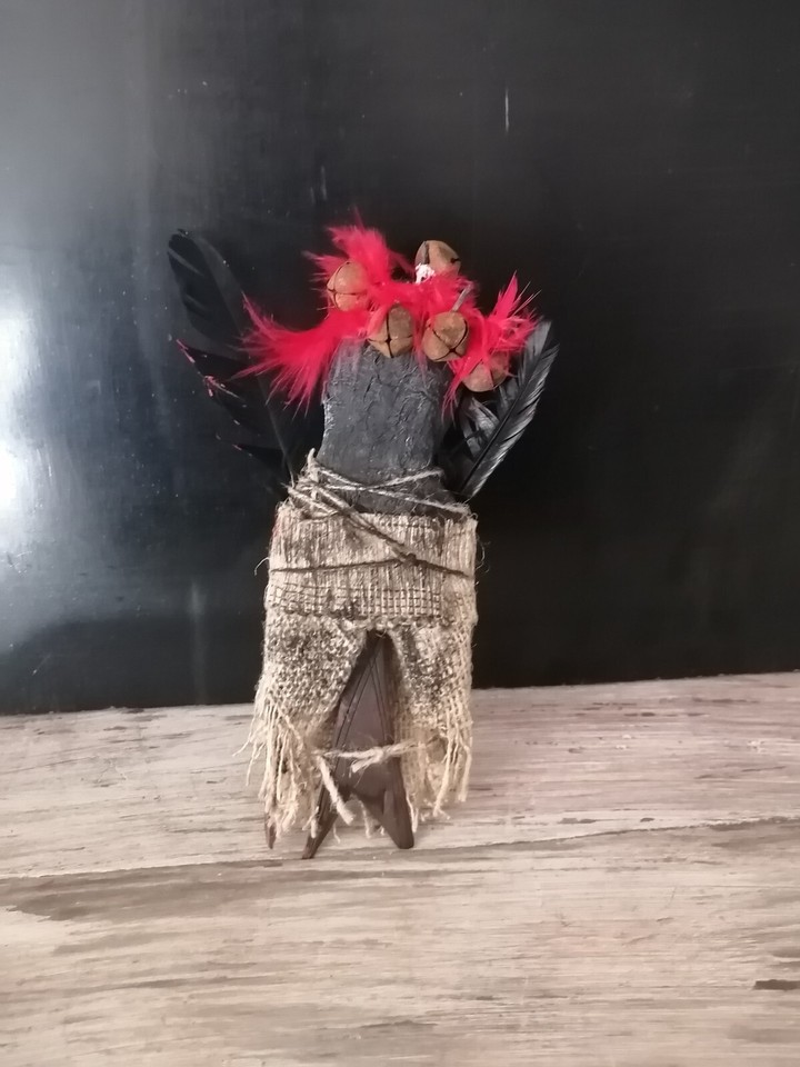 African Voodoo Spirit Summoning Rattle (I'll cover any applicable USA ...