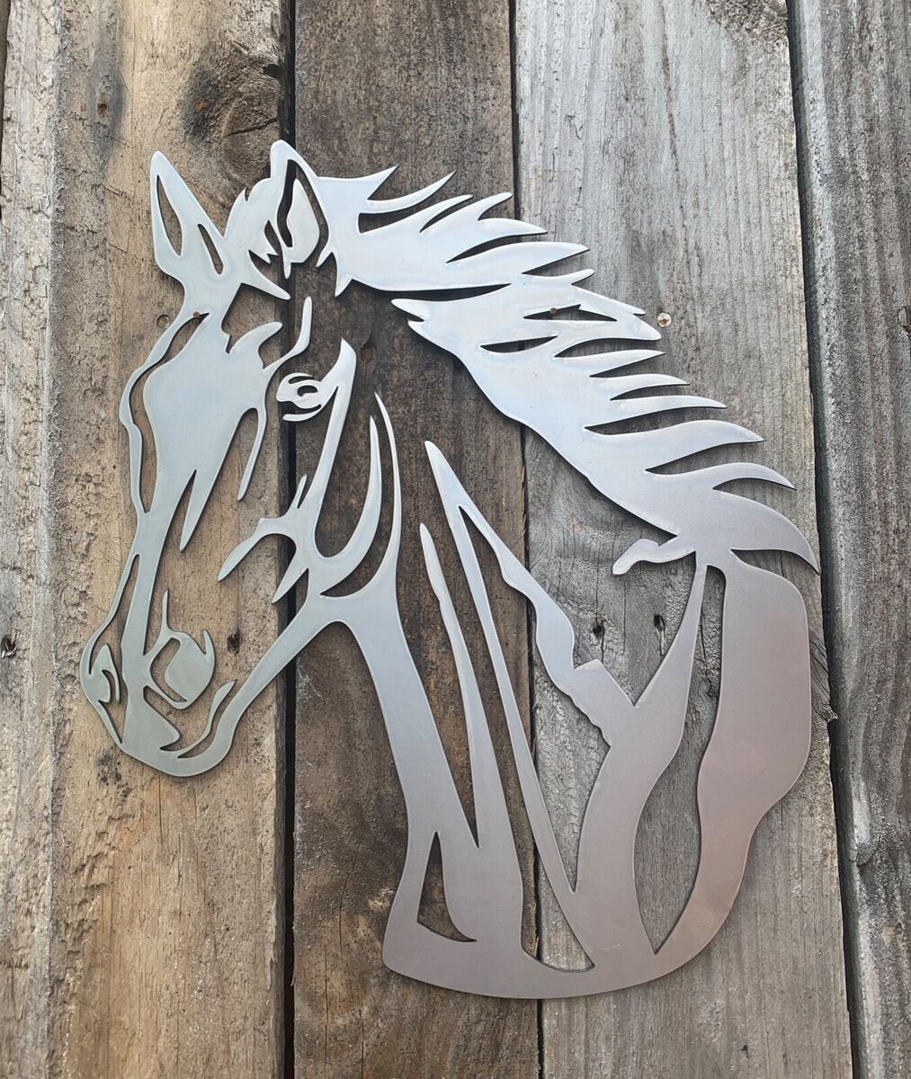 Horse Metal Art Patterns