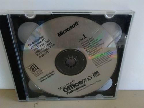 ITHistory (1999) IBM PC Software: MICROSOFT OFFICE 2000 Professional ...