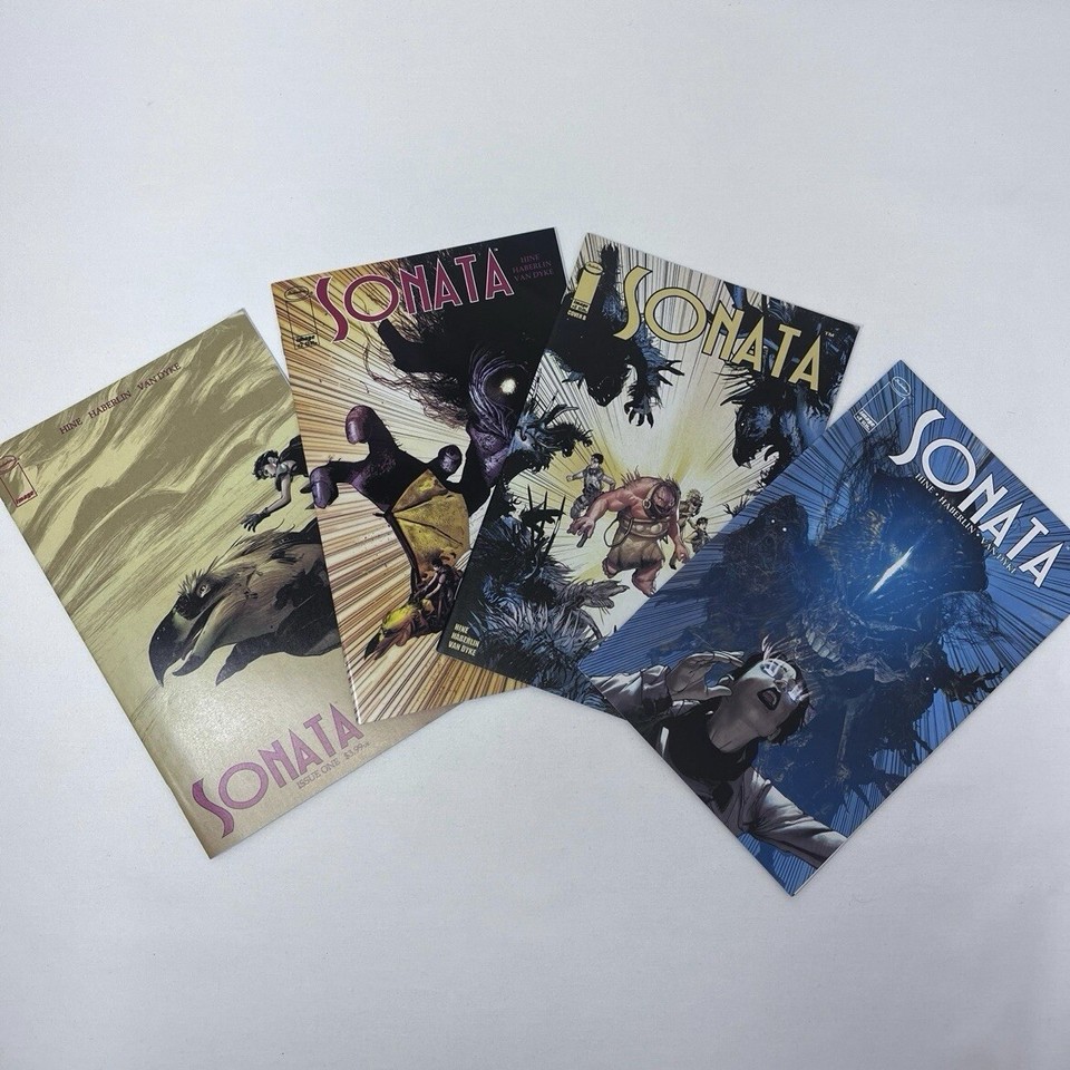 Sonata Comic Book Issue #1-4 (2019) Lot of 4 Image Comics Variant USA ...