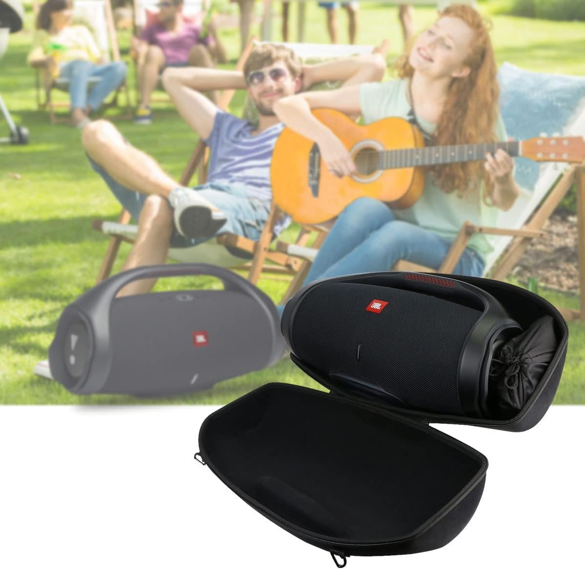 CASE ONLY, Waterproof Hard Travel case Replacement for JBL Boombox 2 ...