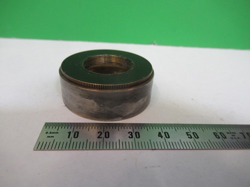 ANTIQUE BRASS CONDENSER RING UK WATSON MICROSCOPE PART AS PICTURED &R2 ...