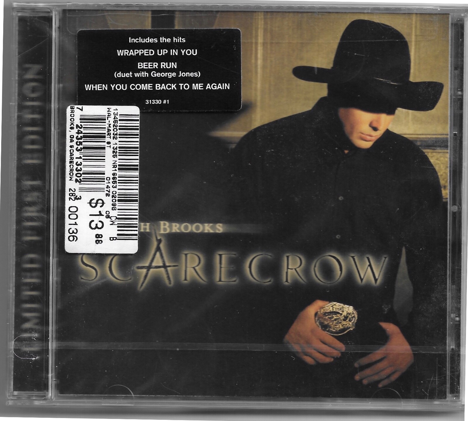 GARTH BROOKS "Scarecrow" Factory Sealed CD - 2001 Brand New Limited 1st ...