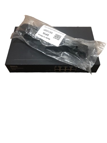 Dell PowerConnect 2708 8 Port Managed Gigabit Ethernet Network Switch ...