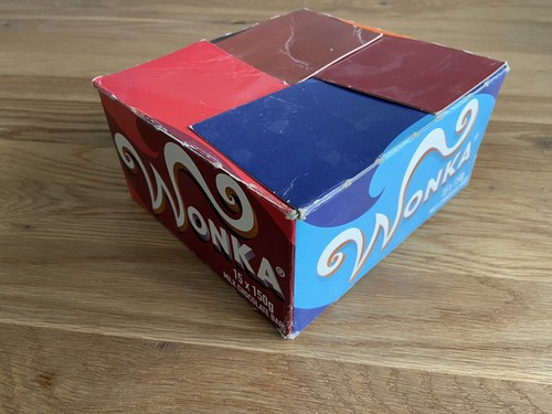 WONKA BAR BOX - FILM PROP - CHARLIE & THE CHOCOLATE FACTORY | eBay UK