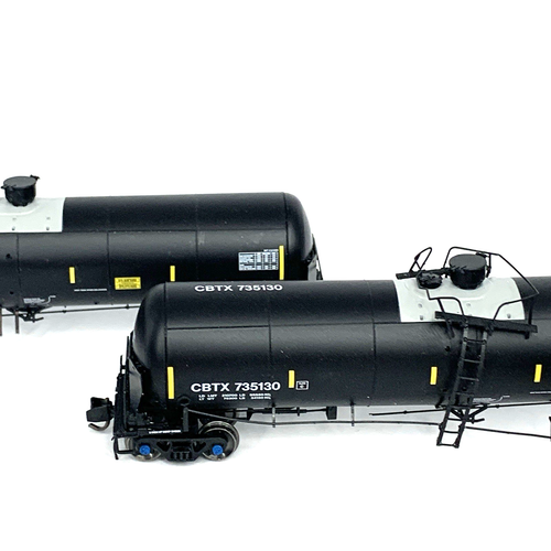 Atlas N-Scale Lot of 6- 50 005 821 /23 Trinity CBTX BNSF 31K Gal. Tank ...