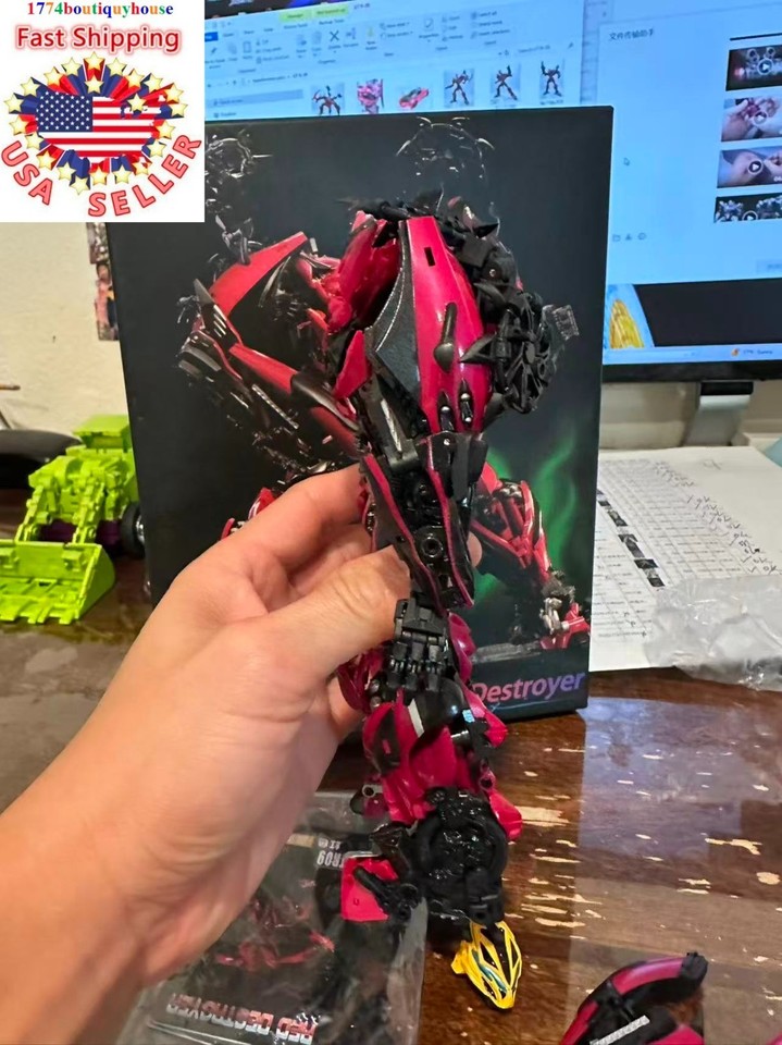 New BOX Unique Toys UT R-09 Red Destroyer AUTOBOT TRANSFORMER MOVIE ...