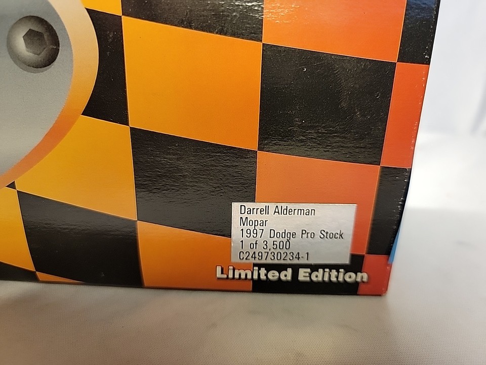 Mopar Darrell Alderman 1997 Dodge Pro Stock Car Drag Racing NHRA ...