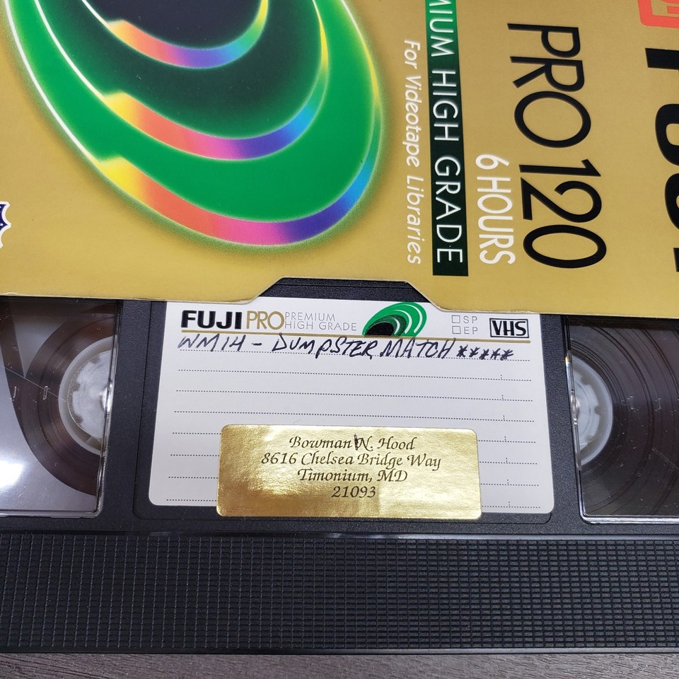 1998 WWF Wrestling PPV Live Versions Wrestlemania XIV VHS Lot | eBay