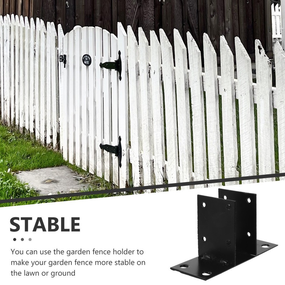 Landscaping Edging Border Fence Parts Post Holder Decorative Garden ...