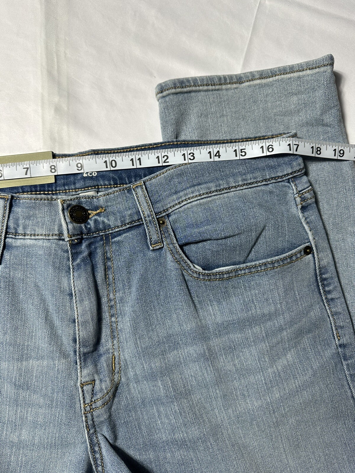 Goodfellow & Co. Men's Blue Total Flex Straight Denim Jeans 32 X 34 NWT ...