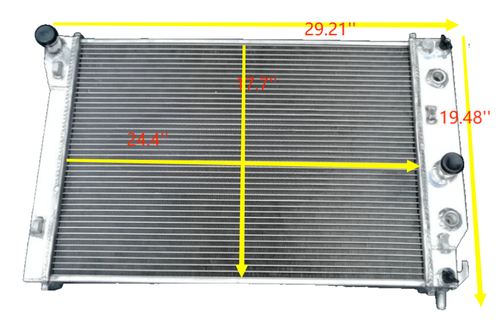 Aluminum Radiator 1997-2004 2001 2002 For CHEVY CORVETTE Z06 C5 350 5 ...