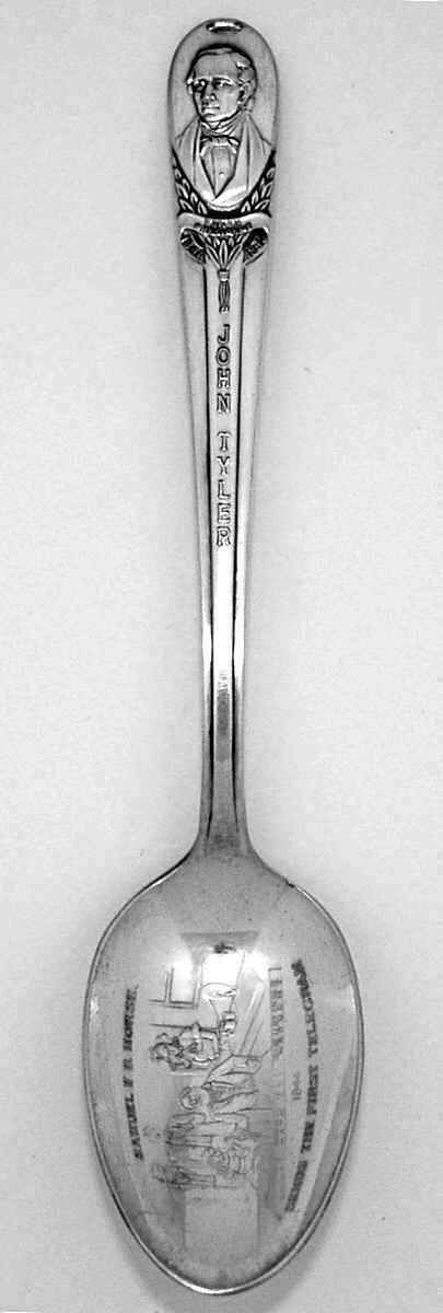 International Silver Presidential Spoons John Tyler - No Box 71305 | eBay