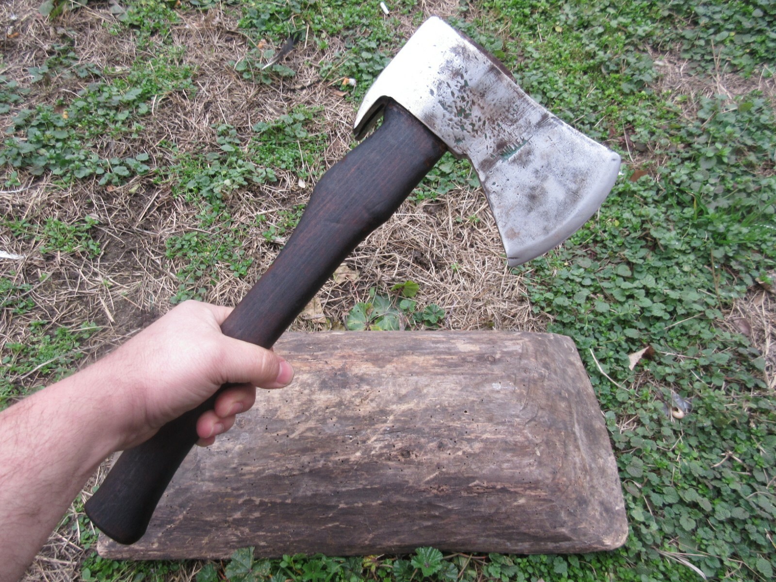 VTG RARE AUSTRIAN "MULLER" CARPENTER SPLITTING AXE HATCHET TOMAHAWK ...