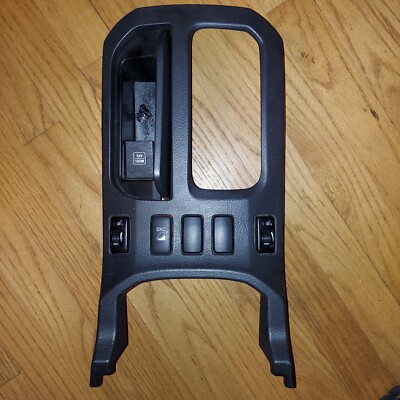 03-09 Toyota 4Runner LIMITED 5 Switch Shifter Bezel Center Console Trim ...