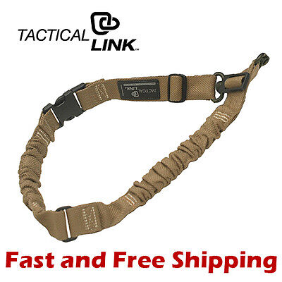 Tactical Link QD 1 & 2 Point Convertible Bungee Tactical Sling - Dark ...
