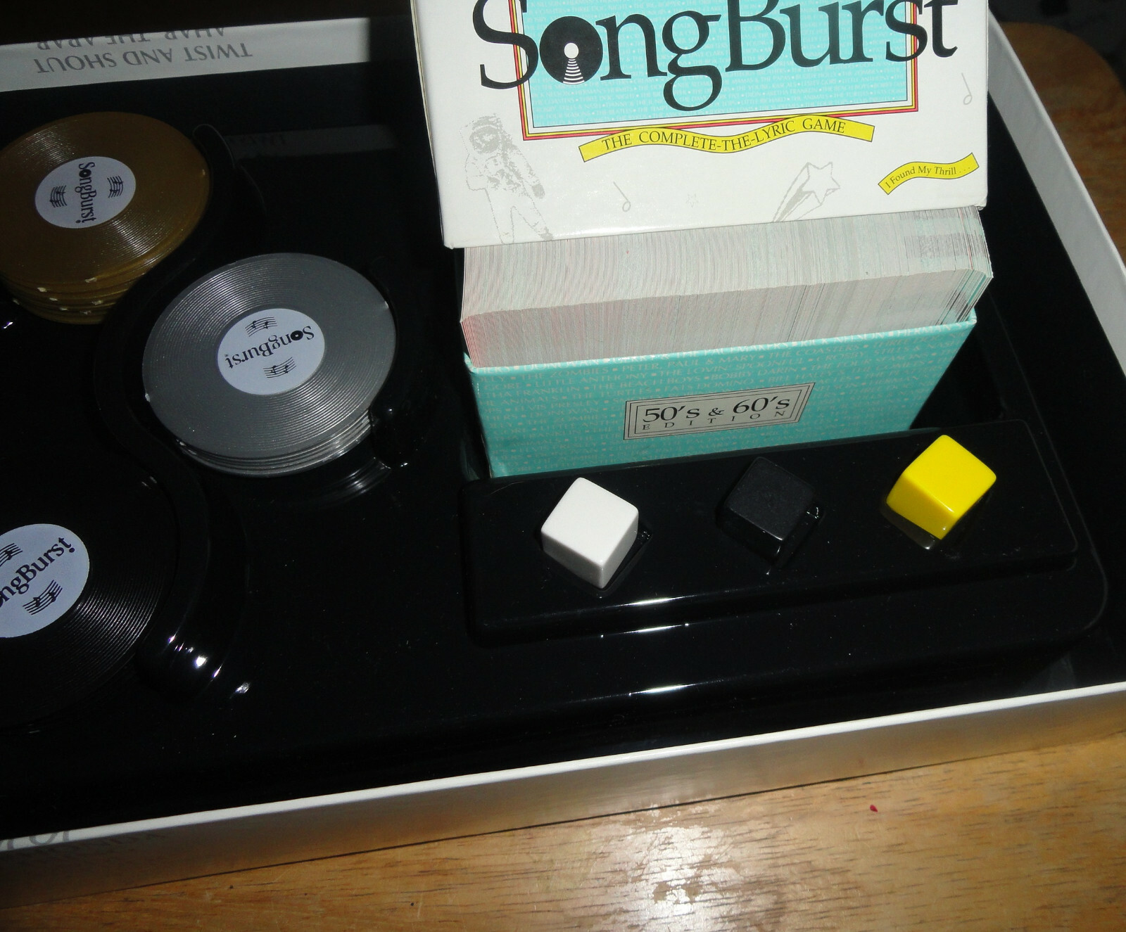 SONGBURST The Complete-The-Lyric Game 50s-60s Edition Great Music ...