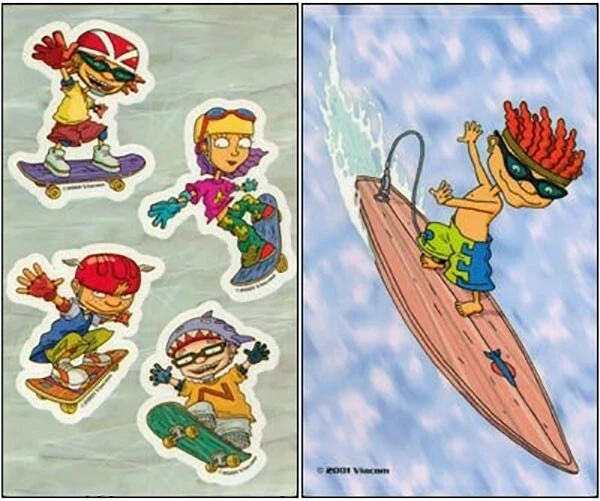 Rocket Power Otto Coloring Pages