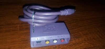 CABLE ATI Purple Breakout Video RCA Adapter Box Vintage | eBay