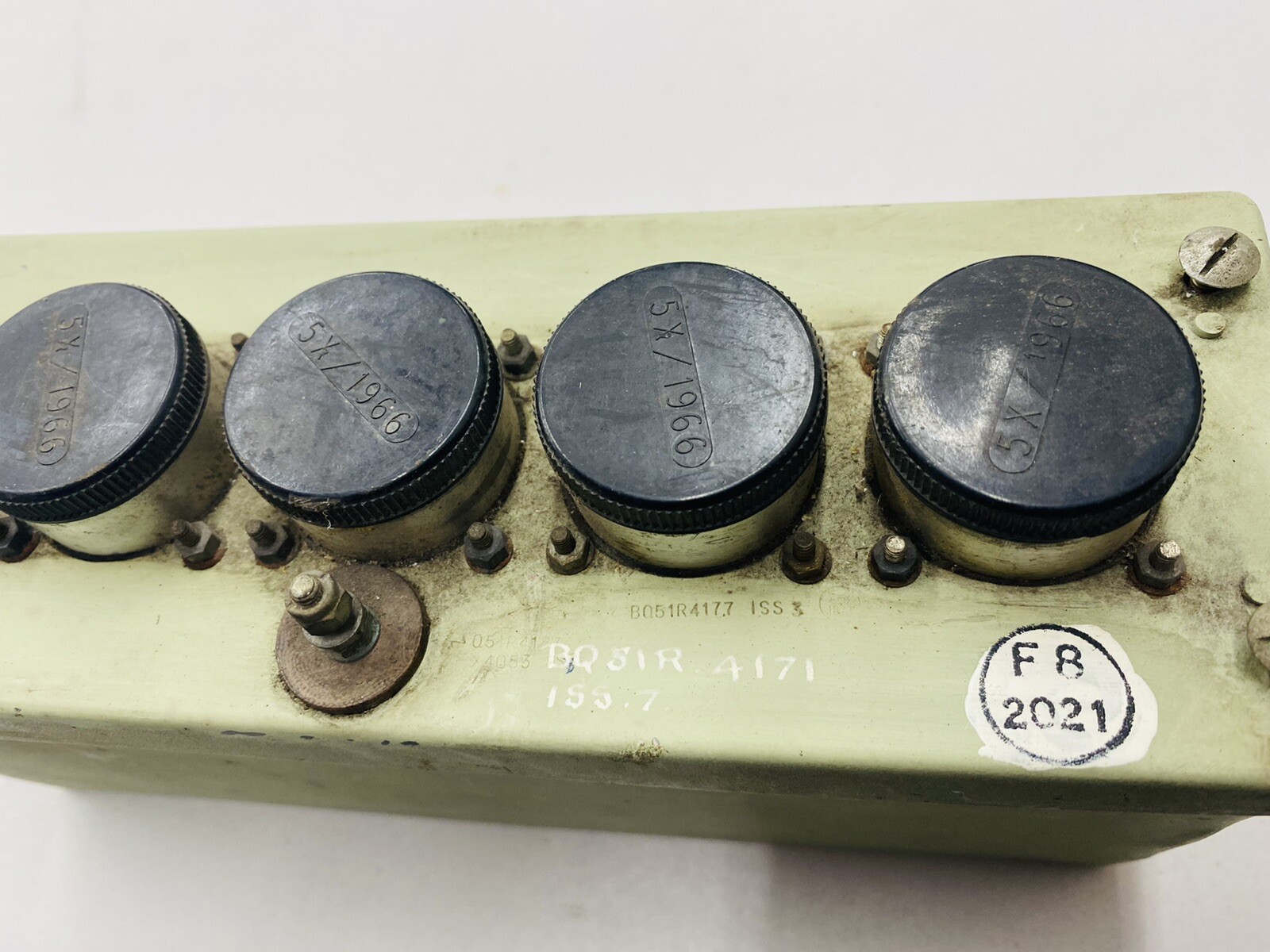 Vintage 1956 Aviation Relay Box ASSY With Tag Military Electronic | eBay