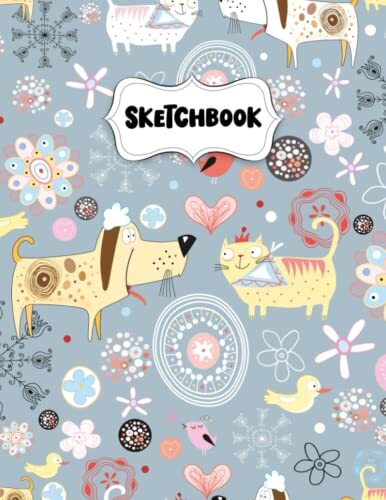 Sketchbook Pretty Girls Sketch Book for Drawing Blank Sketch Pad for ...