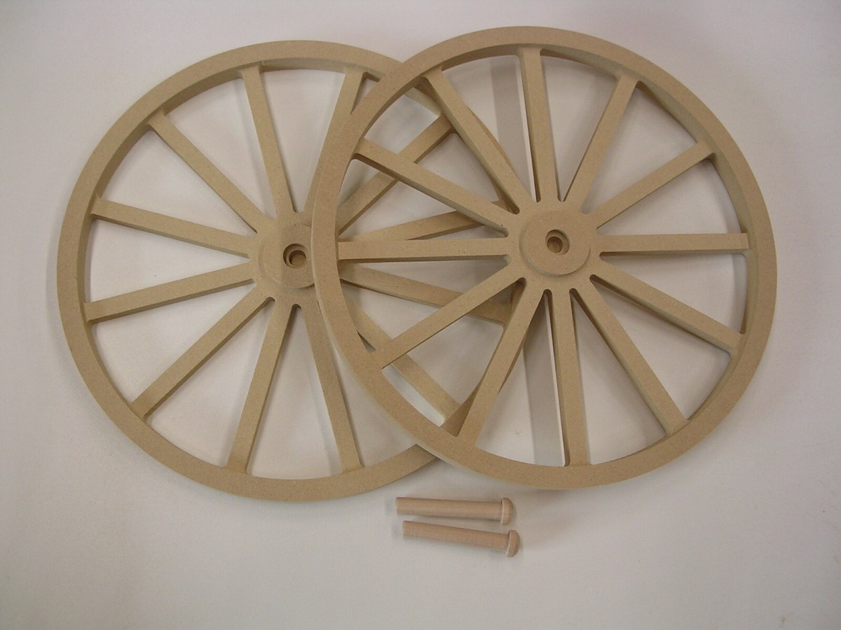 Miniature Wooden Wagon Wheels Finished A New Wooden Wagon Design!