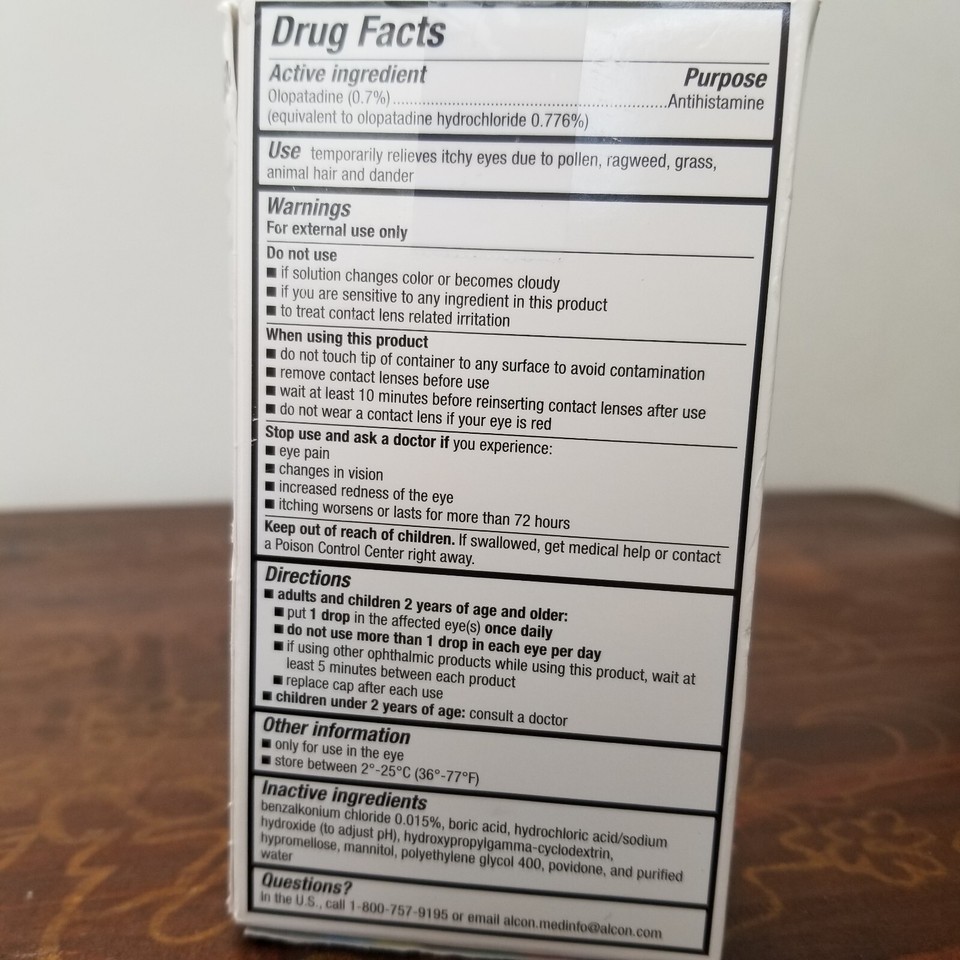 PATADAY ~ 2-Pack EXTRA STRENGTH 2.5mL Once Daily Eye Drops Lot EXP: 06/ ...