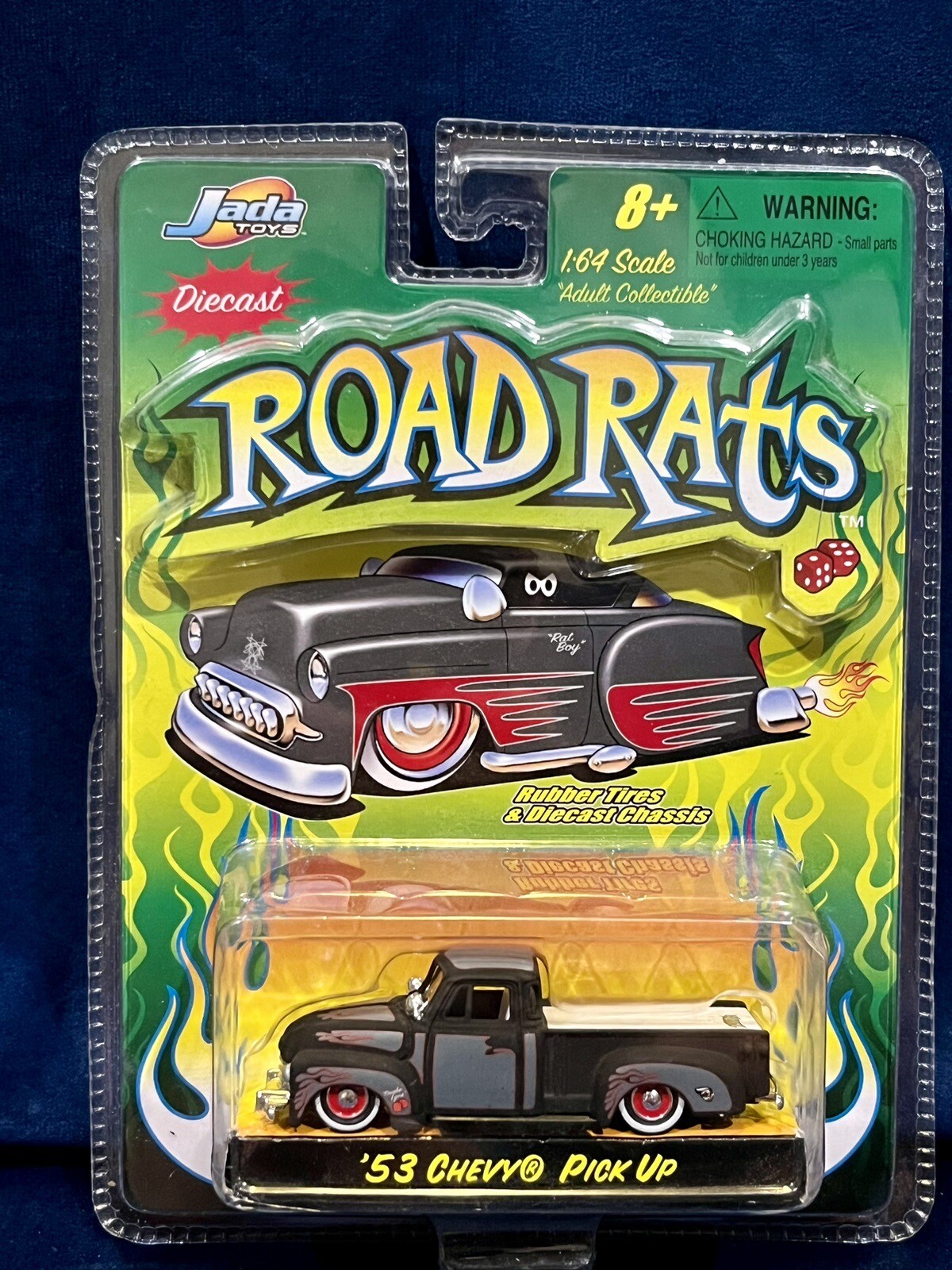 Jada Toys 1953 CHEVY PICK UP Road Rats Series 1:64 Diecast. Black ...