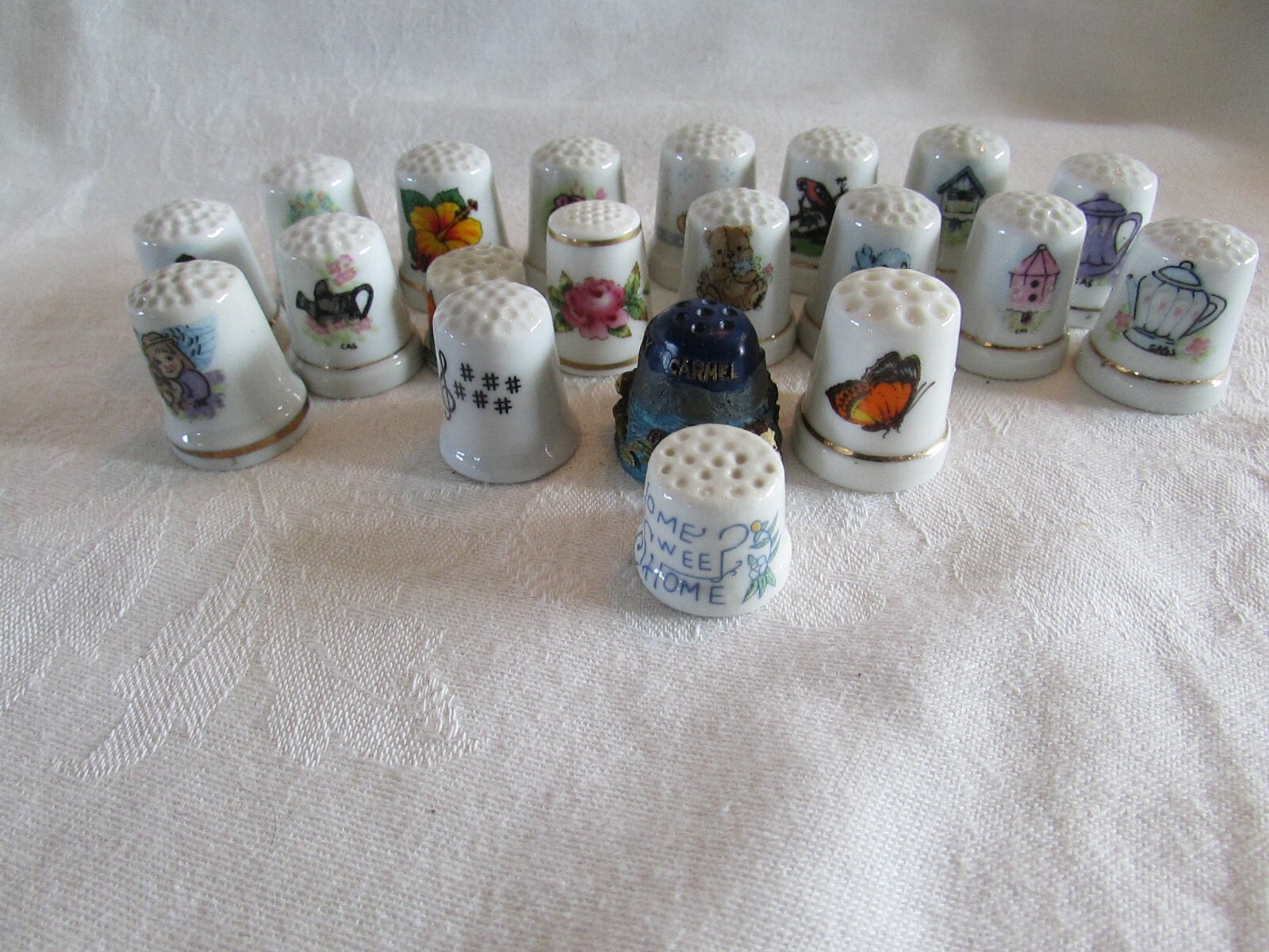 VINTAGE PORCELAIN THIMBLES-LOT OF 20 | eBay