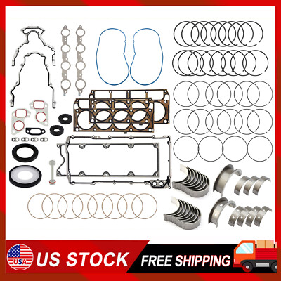 Engine Overhaul Rebuild Kit 12558178 For Chevrolet LS Gen III IV 4.8L 5 ...