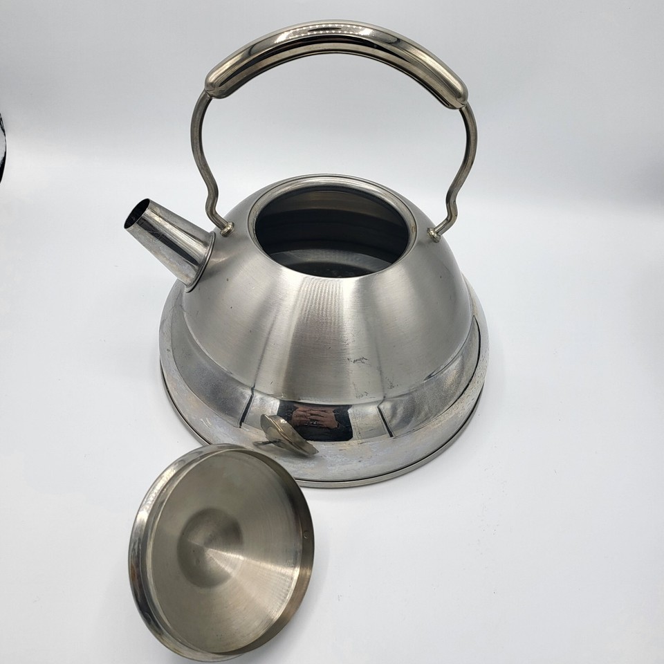 Professional Culinary Essentials 2.8 Qt Stainless Steel Teapot Kettle ...