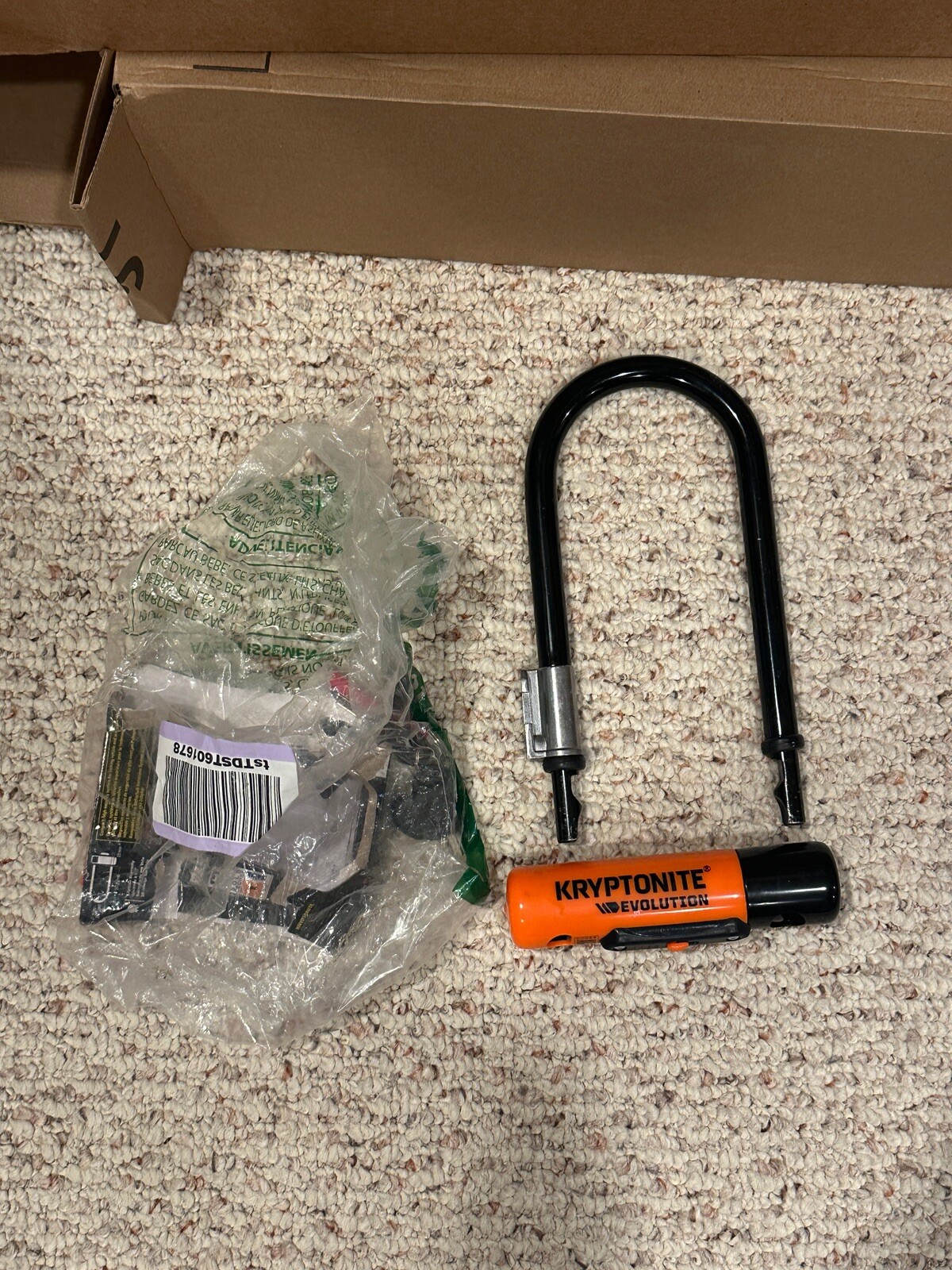 Kryptonite New-U Evolution Mini-5 Heavy Duty Bicycle U Lock-UD-Open box ...