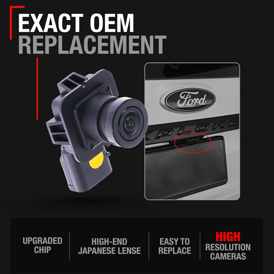 Rear View Backup Camera , Compatible with 2013,2015 Ford Explorer ...