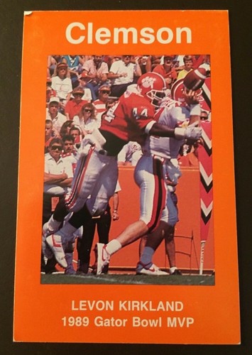Clemson Tigers 1990 NCAA football pocket schedule | eBay
