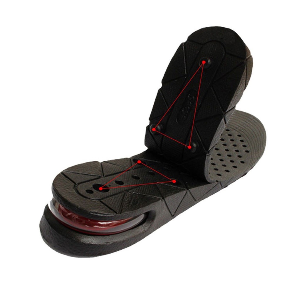 Heightening Insole Trimmable Flexible Tear-resistant Shoe Lift Cushion ...
