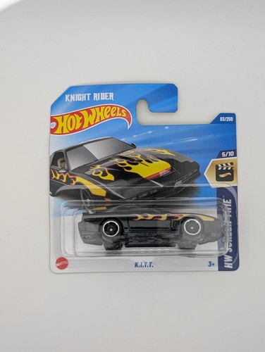 2025 HOT WHEELS KNIGHT RIDER KITT - SHORT CARD - FLAMES | eBay