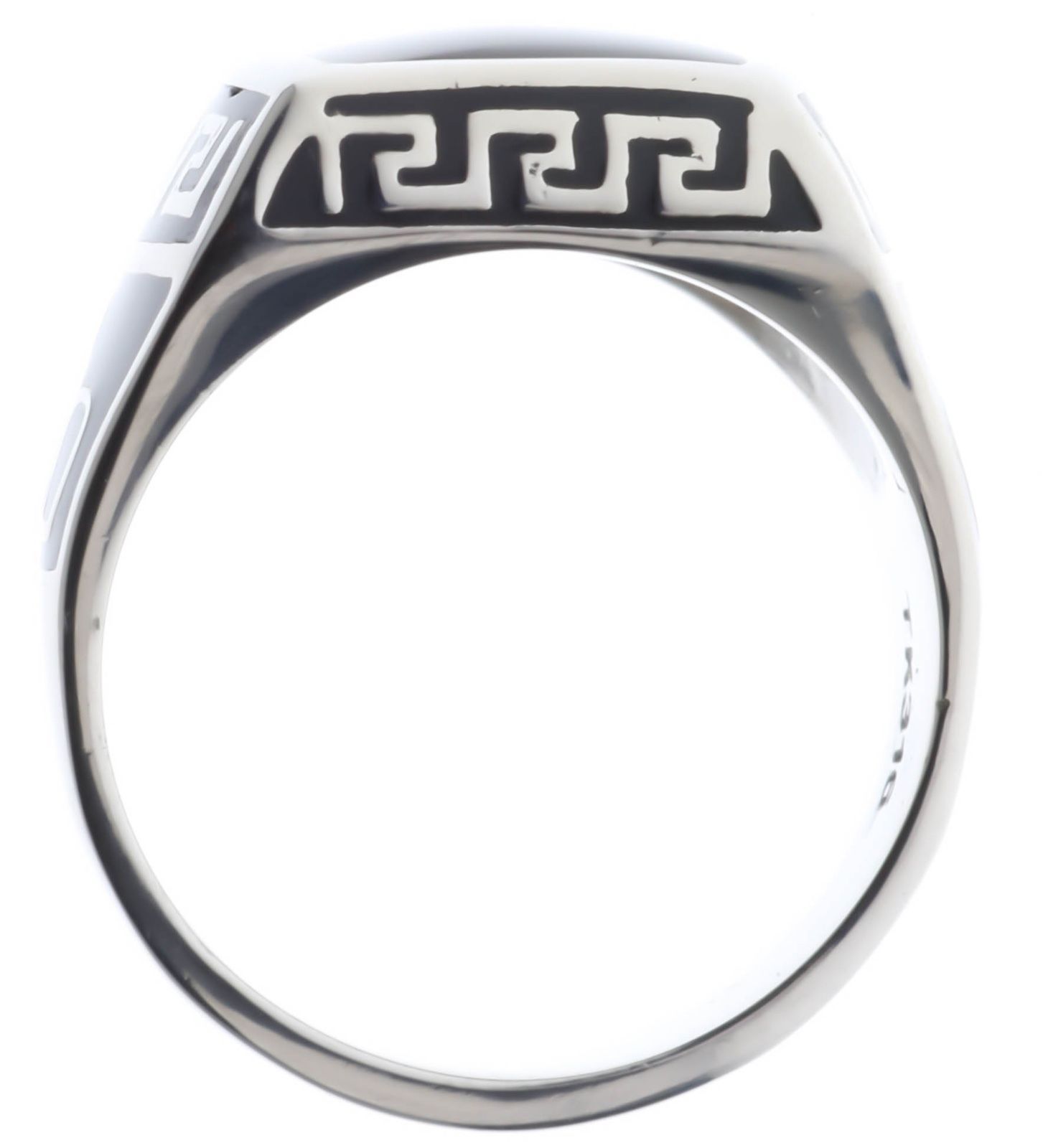 Unique Aztec style Conch Shell Mens Ring Stainless Steel Size 11 T23 | eBay