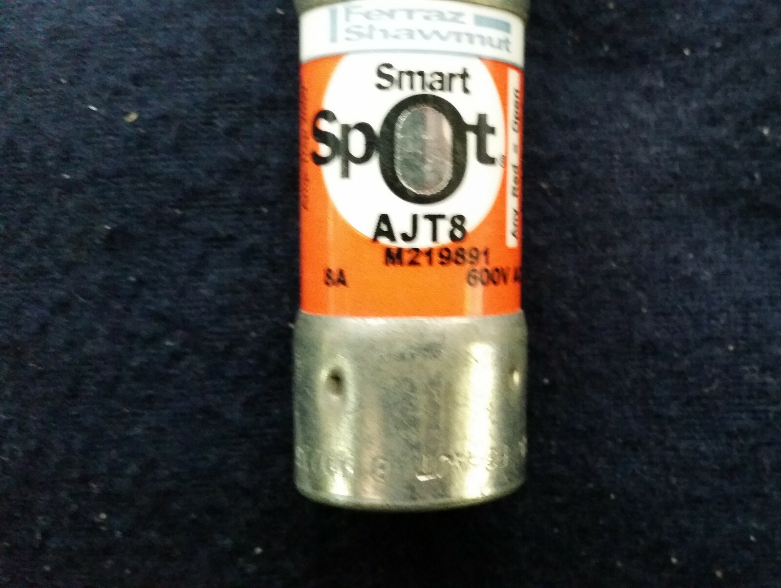 Mersen AJT8 AJT-8 Smart Spot 8A 600V Class J Fuse, Lot of 3 | eBay