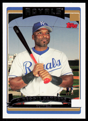 2006 Topps 348 Reggie Sanders Kansas City Royals | eBay