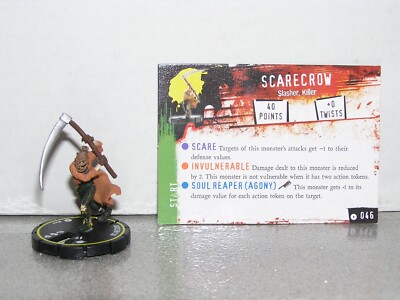 Horrorclix Base Set HRC-046 Scarecrow | eBay