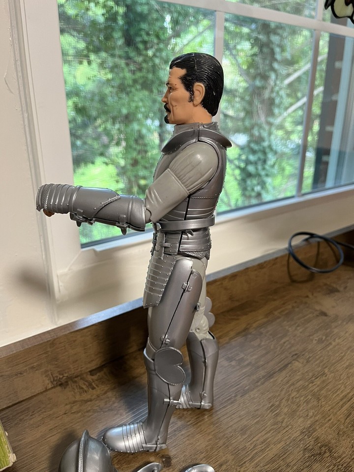 1968 Marx Sir Stuart Silver Knight Figure Johnny West Ivanhoe GI Joe ...