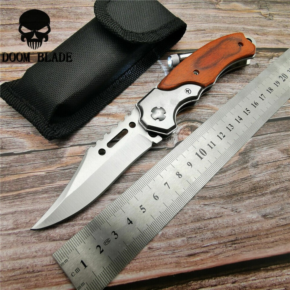 Assisted Blade Knives Pocket Tactical Folding Blade Knife Survival ...